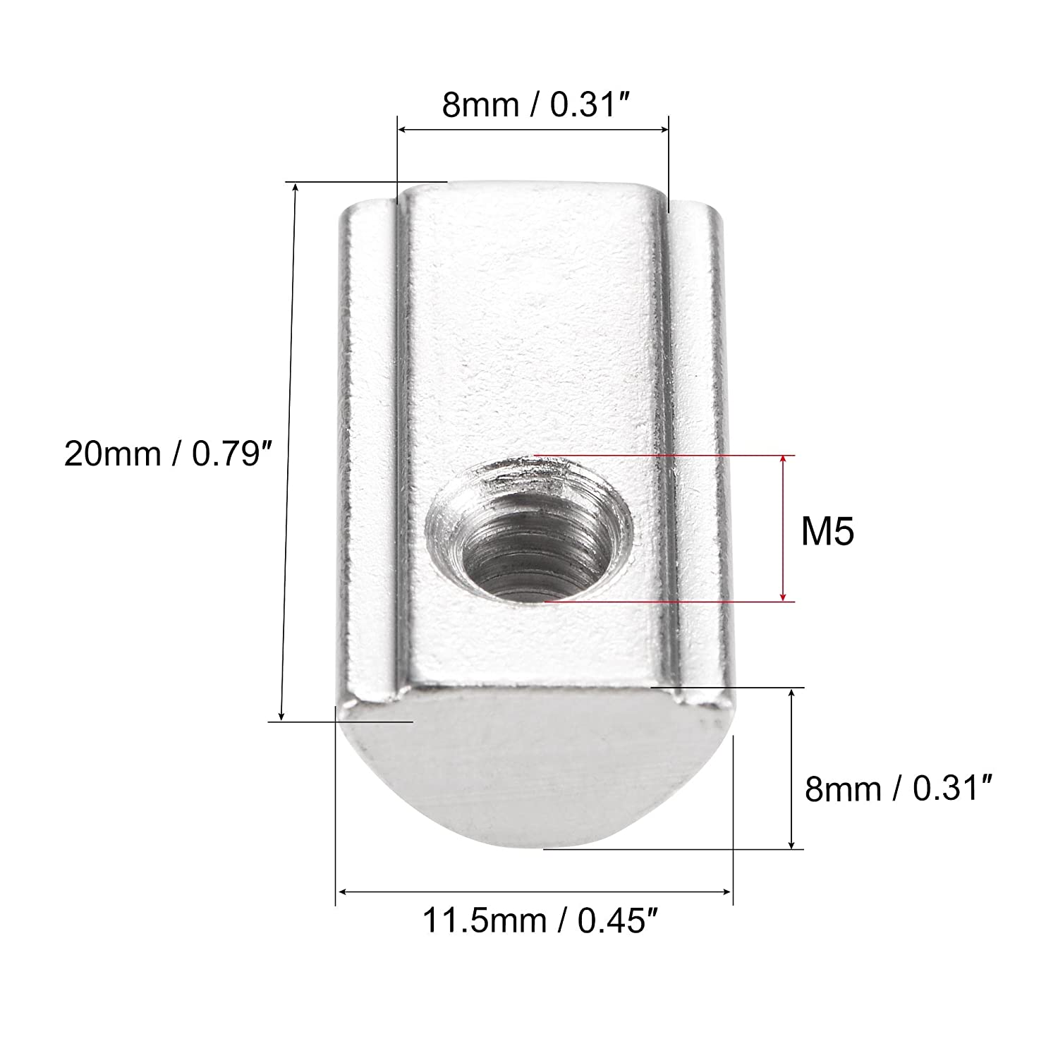 M5 Spring Nut 3030